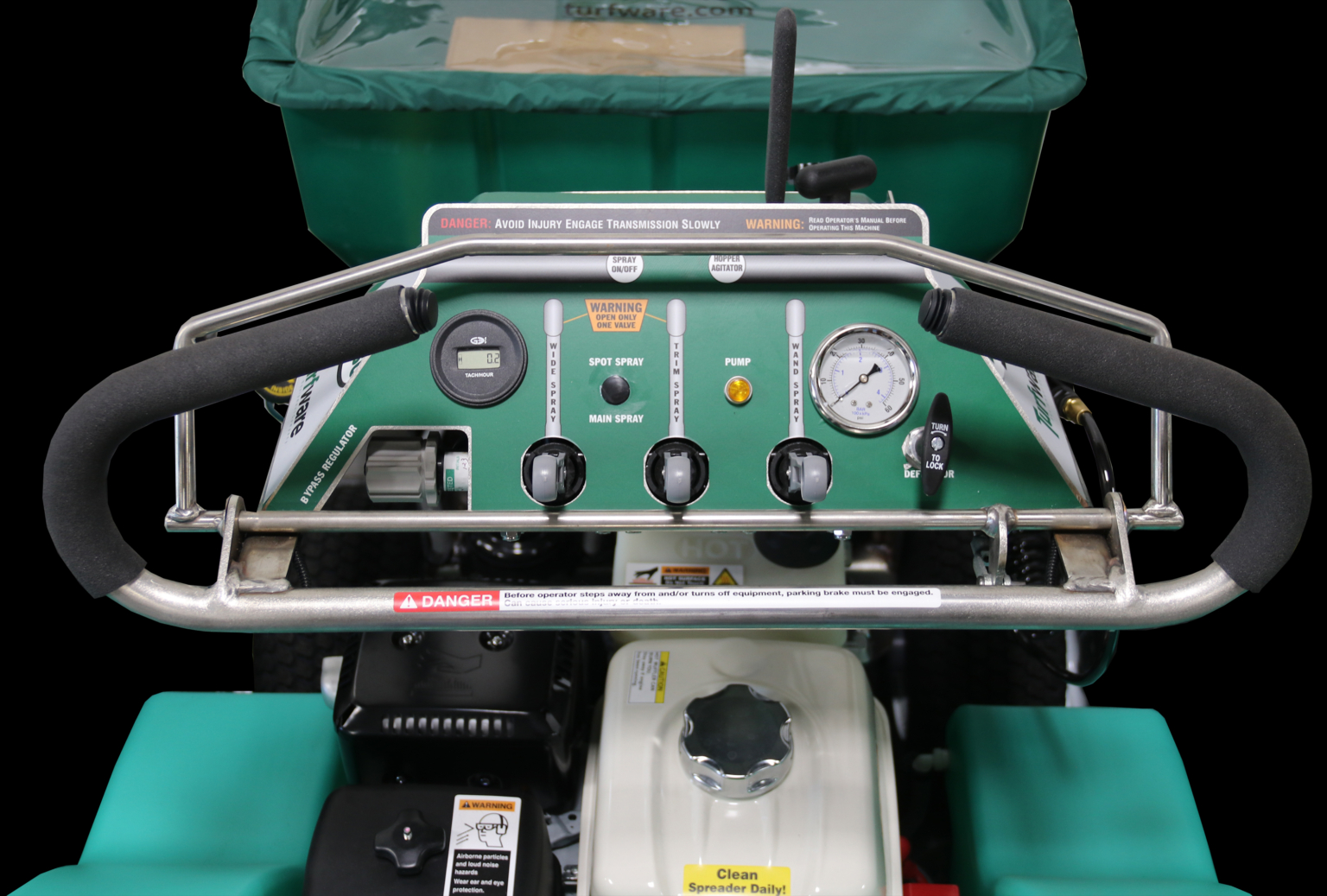 TR460 Spreader - TurfWare 460 Ride-On Spreader